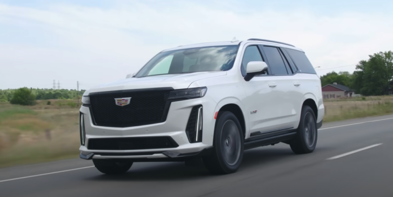 Cadillac's Escalade V Is The Ultimate Full Size SUV Family Rocket