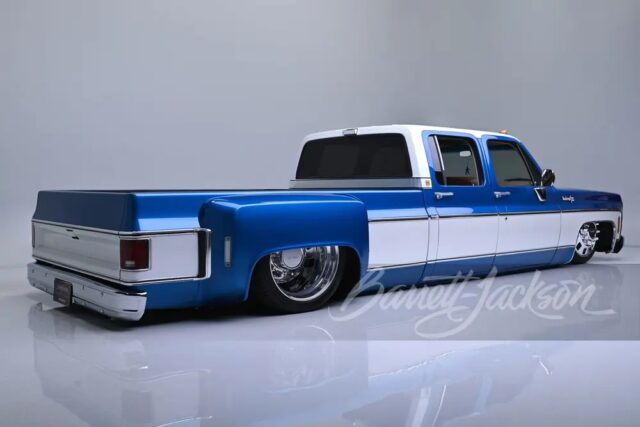 Custom 1974 Chevy C30 Crew Cab Dually Is a Gorgeous, Low-Slung ...