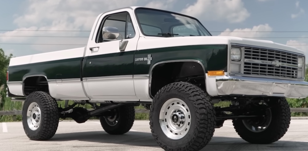 Watch This 1984 Chevy K20 Get Completely Transformed in 30 Minutes ...